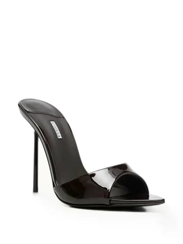 LE SILLA Bella Pointed-toe Leather Heeled Sandals