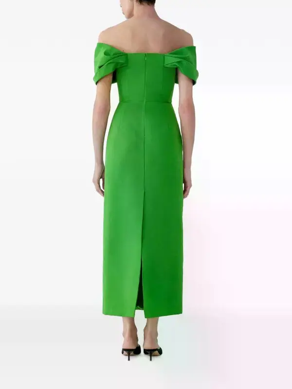 Carolina Herrera Off-shoulder Maxi Dress
