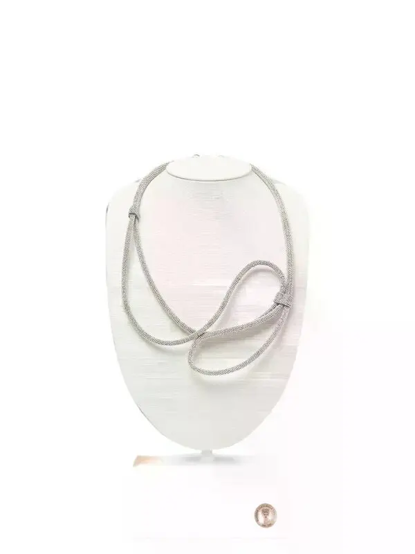 Peserico Beaded Loop Necklace