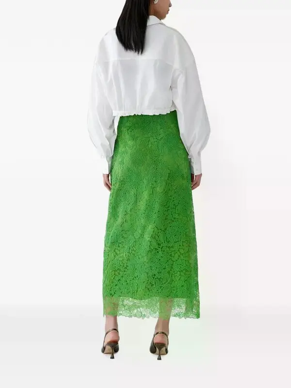 Carolina Herrera Cropped Drawstring Shirt