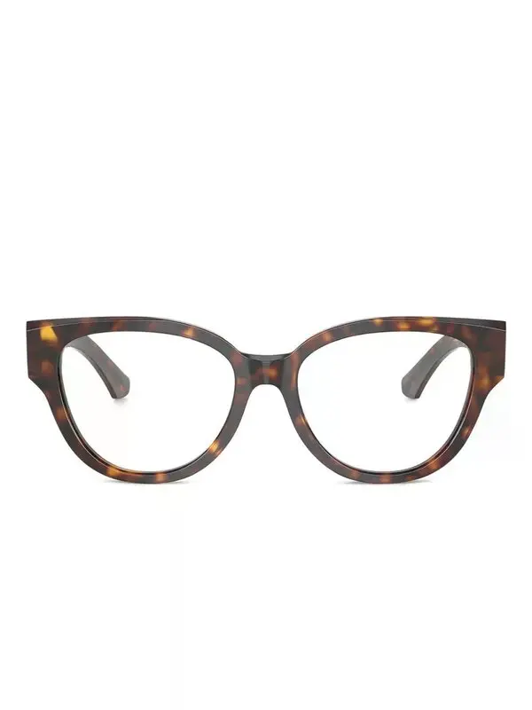 Burberry Tortoiseshell Cat-eye Glasses - Brown