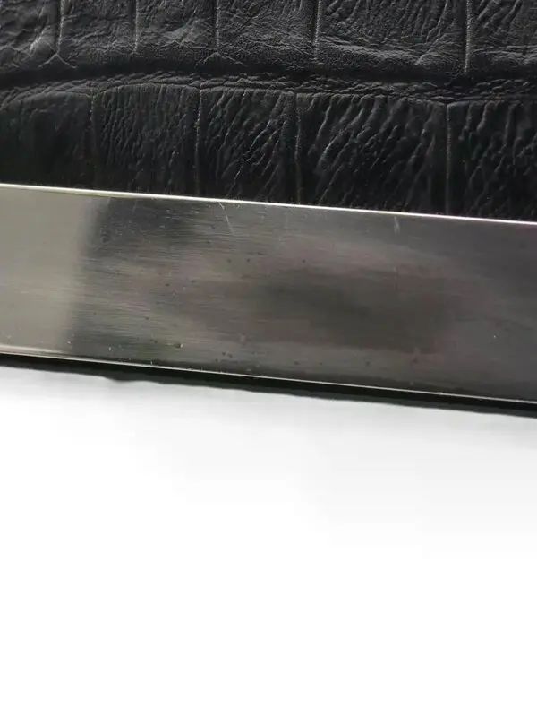 Saint Laurent 2010s Croc-embossed Clutch Bag