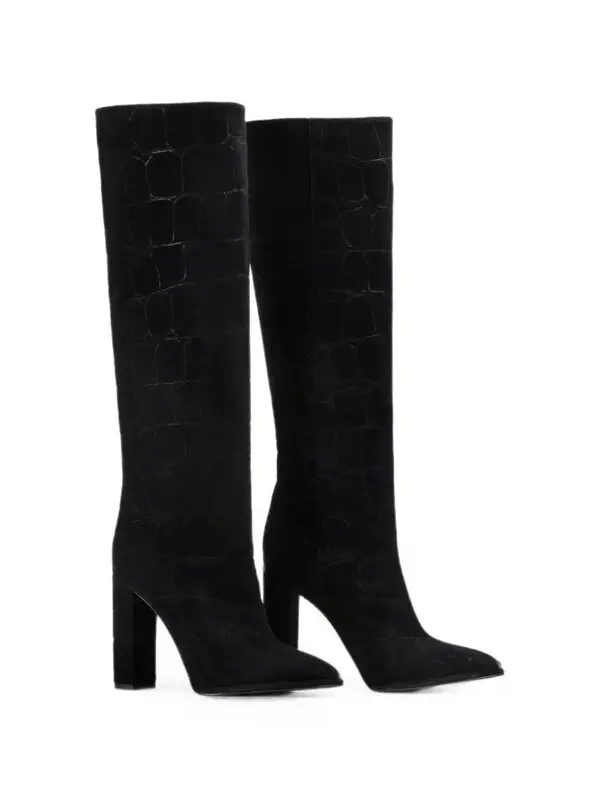 LE SILLA Elsa Croc-effect Boots