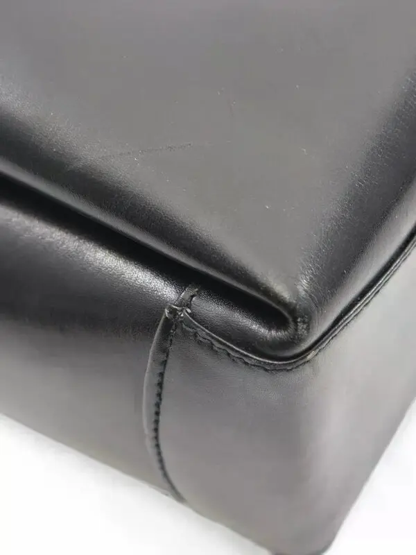 Gucci 2000s Bamboo Leather Tote Bag