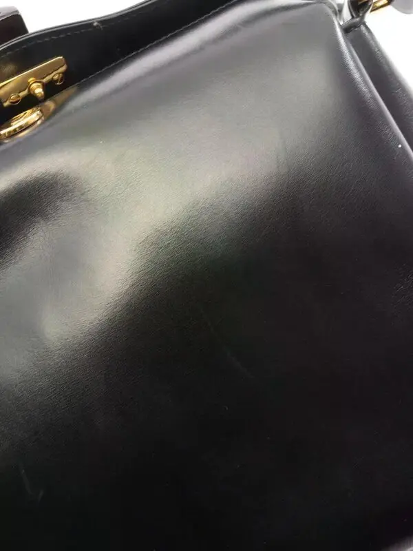 Gucci 2000s Bamboo Leather Tote Bag