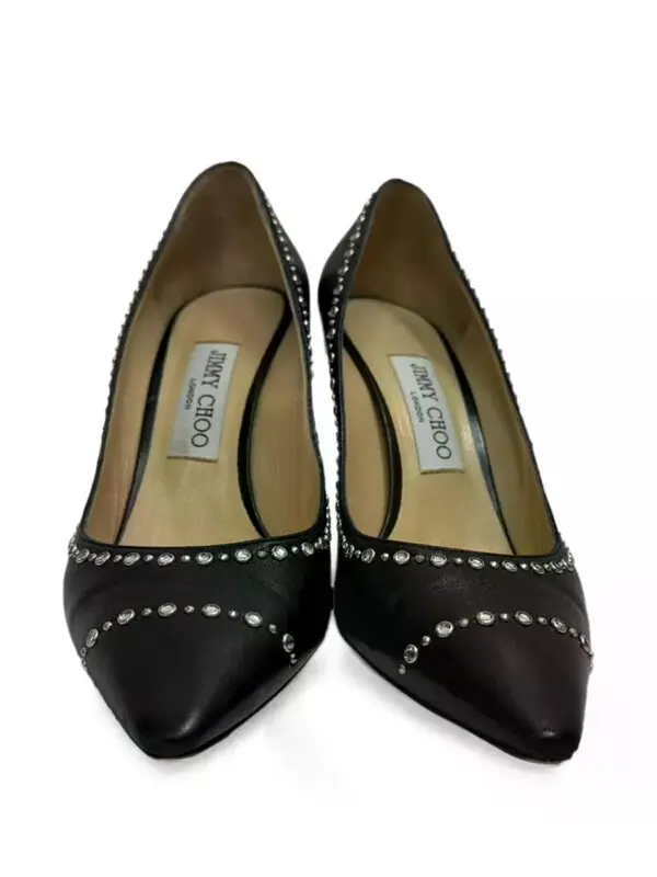 JIMMY CHOO Romy Embellished Pumps