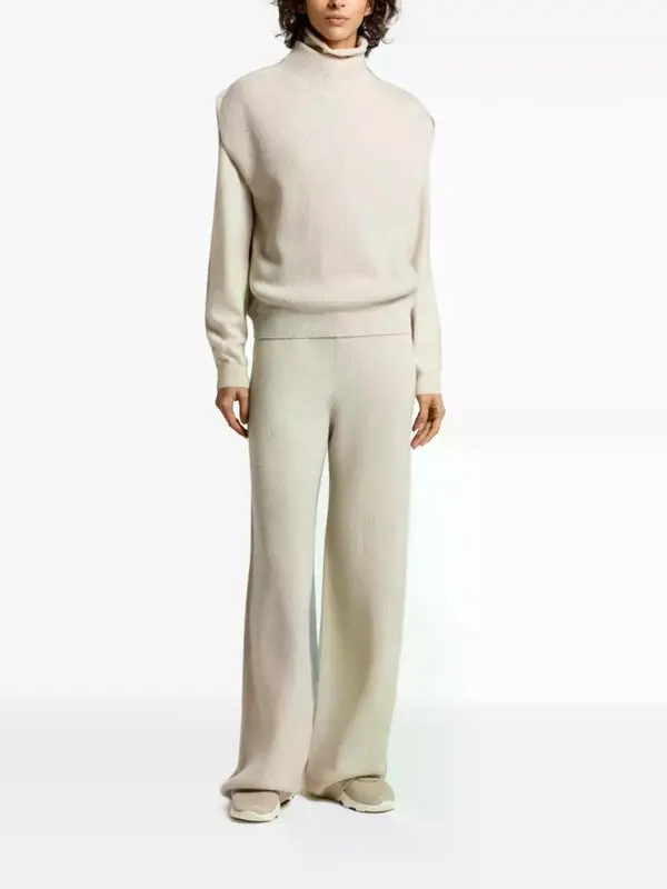 Peserico Ribbed-knit Palazzo Pants