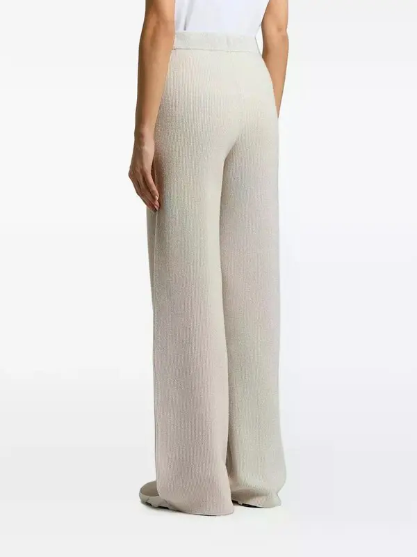Peserico Ribbed Knit Palazzo Pants