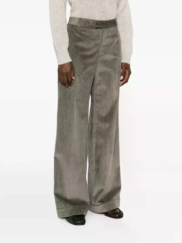 Brunello Cucinelli Corduroy Wide-leg Trousers