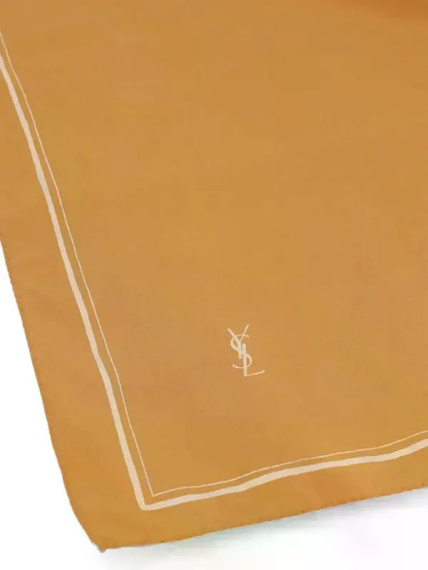 Saint Laurent Logo Scarf