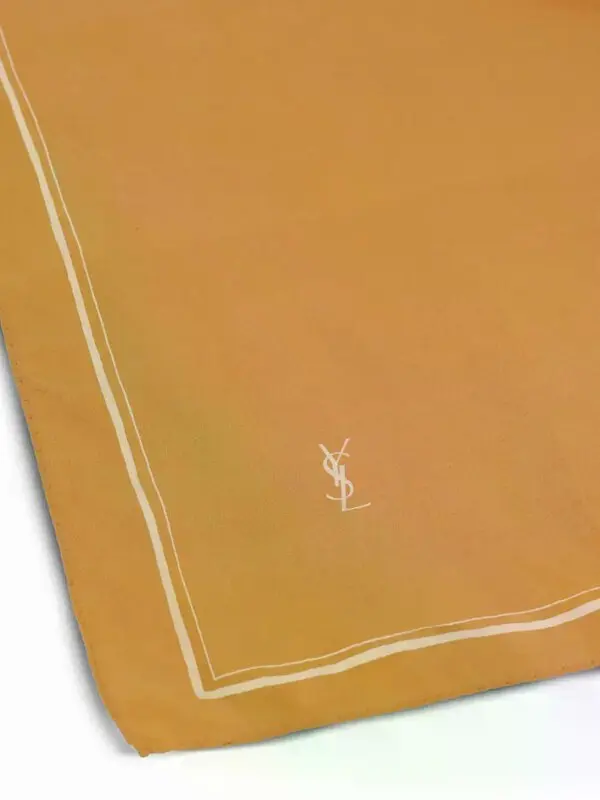 Saint Laurent Logo Scarf