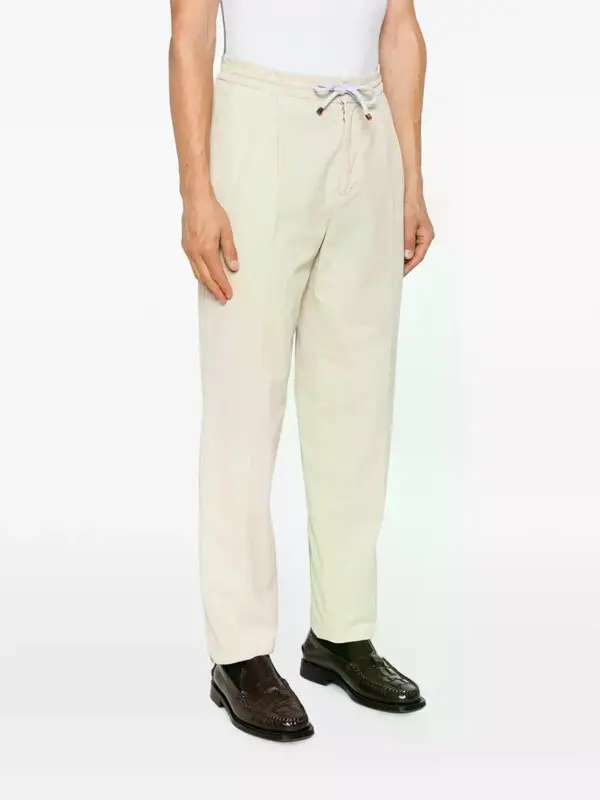Brunello Cucinelli Pleated Drawstring-waist Trousers
