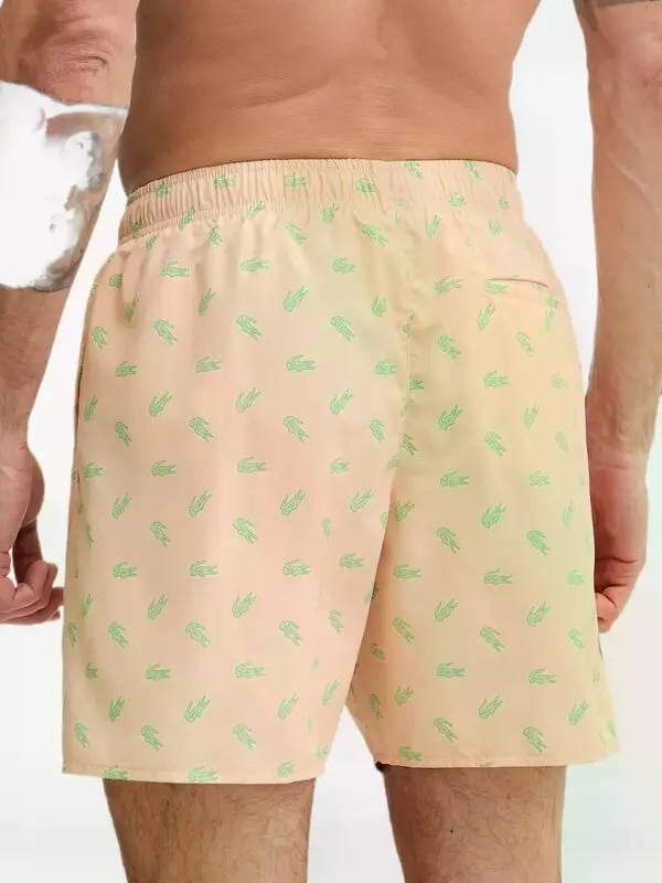 Lacoste Logo-print Swim Shorts