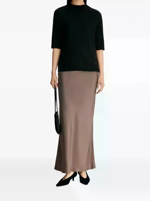 Loulou De Saison Ruth Stand-collar Cashmere Jumper