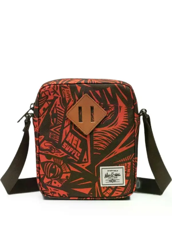 Herschel Supply Co. Thomas Campbell Graphic-print Shoulder Bag - Orange