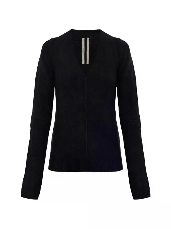 Rick Owens V-neck Cashmere-blend Sweater