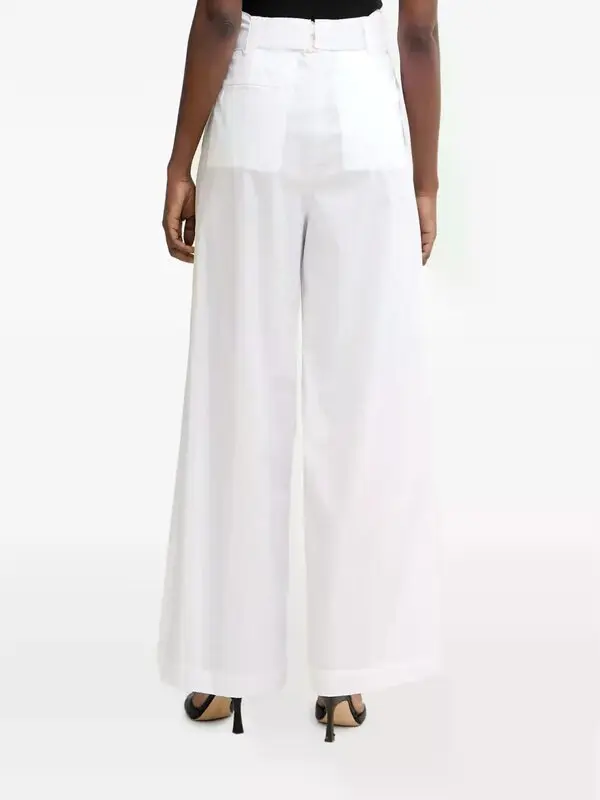 TWINSET Pleated Wide-leg Trousers