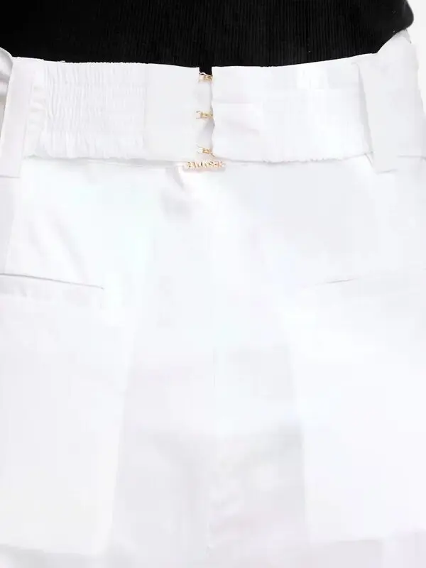 TWINSET Pleated Wide-leg Trousers