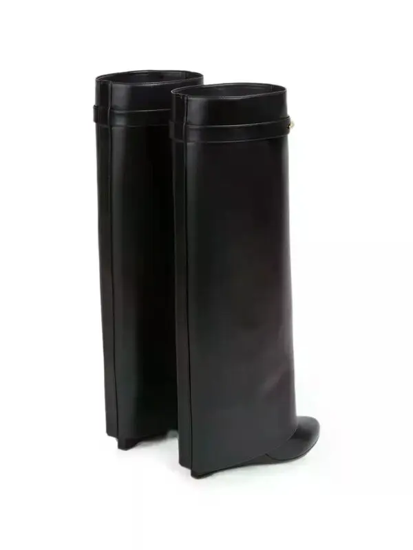 Givenchy Shark Lock Calf Leather Boots