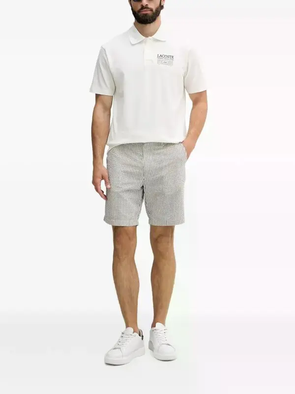 Lacoste Roland-garros Logo-print Polo Shirt