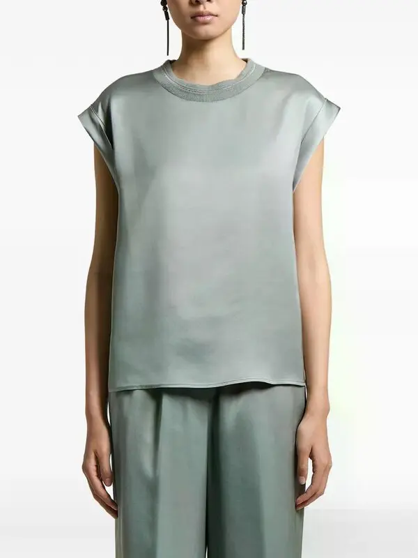 Peserico Satin-finish Blouse