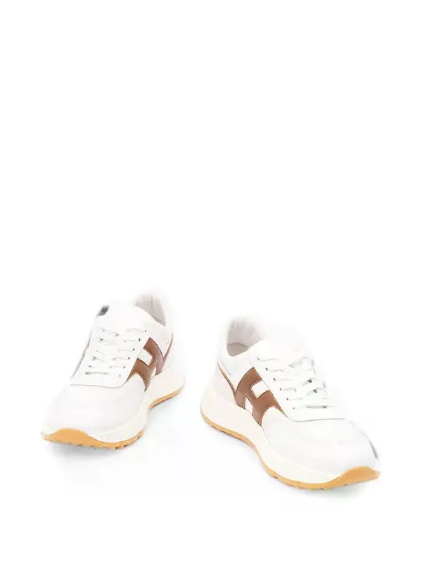 Hogan Logo-patch Panelled Sneakers