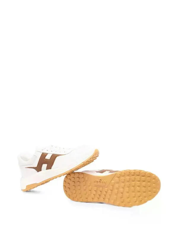 Hogan Logo-patch Panelled Sneakers