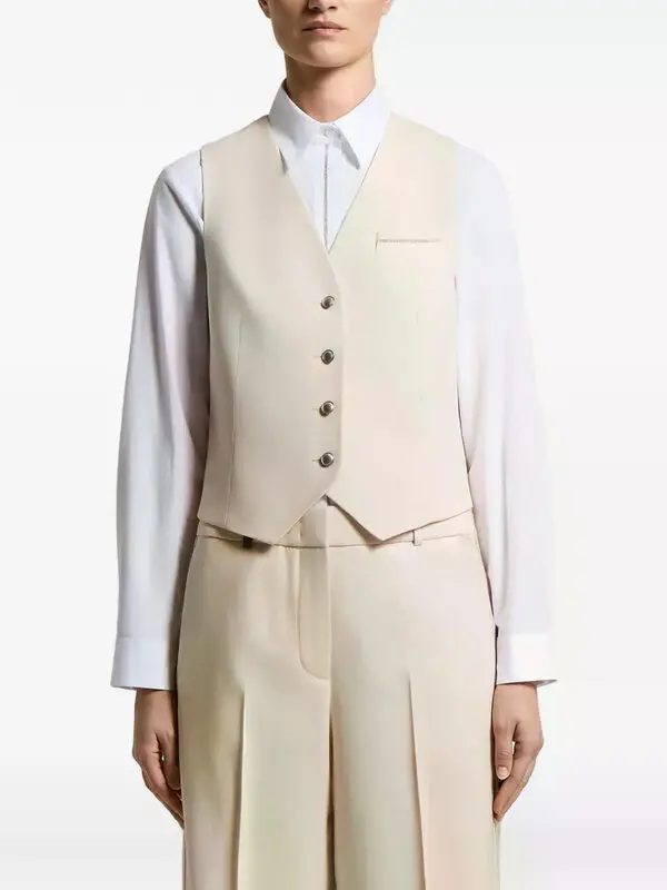 Peserico Embellished Waistcoat
