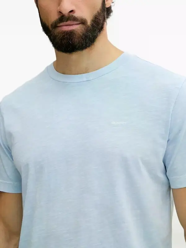 Gant Logo-embroidered T-shirt