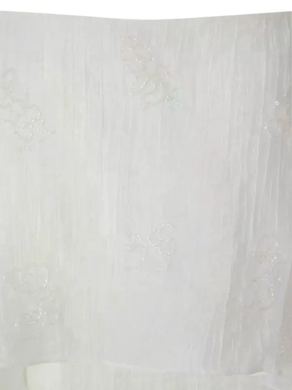 Staud Bead-embellished Layered Mini Dress
