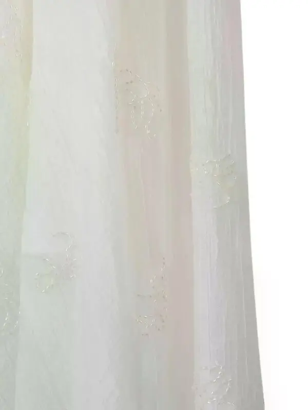 Staud Bead-embellished Layered Mini Dress