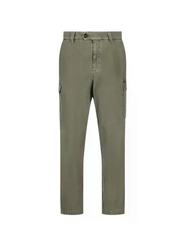 Brunello Cucinelli Flap-pocket Cargo Pants - Green