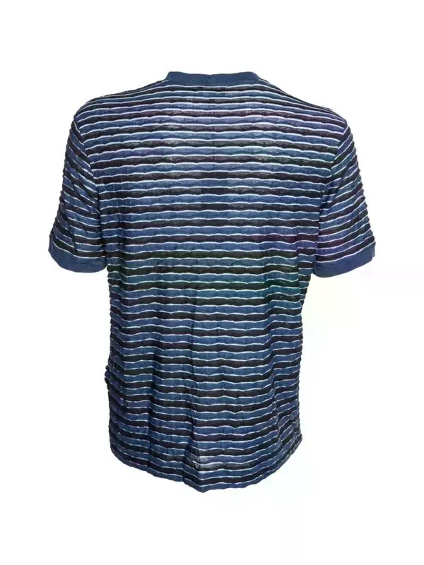 Giorgio Armani Striped-pattern T-shirt