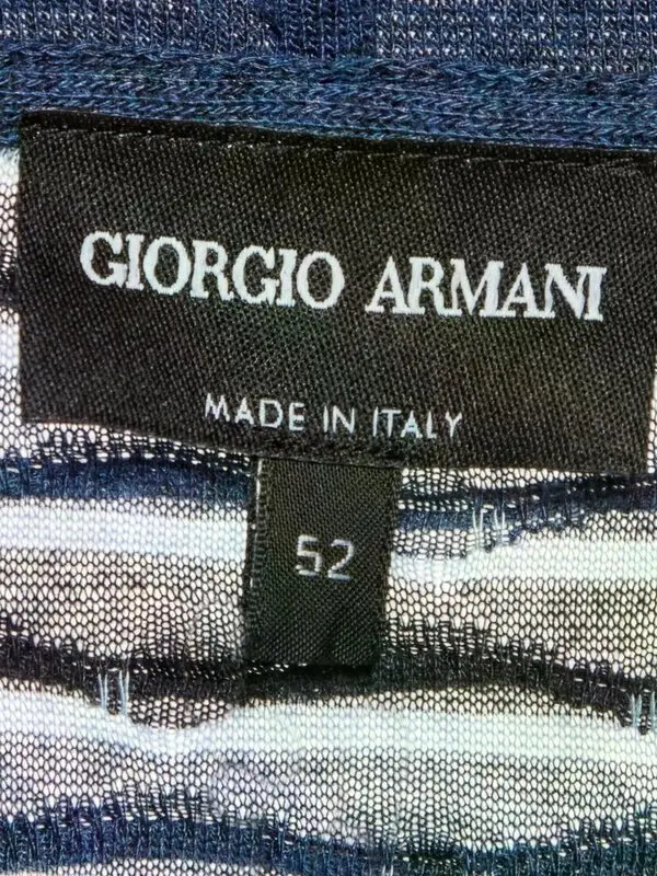 Giorgio Armani Striped-pattern T-shirt