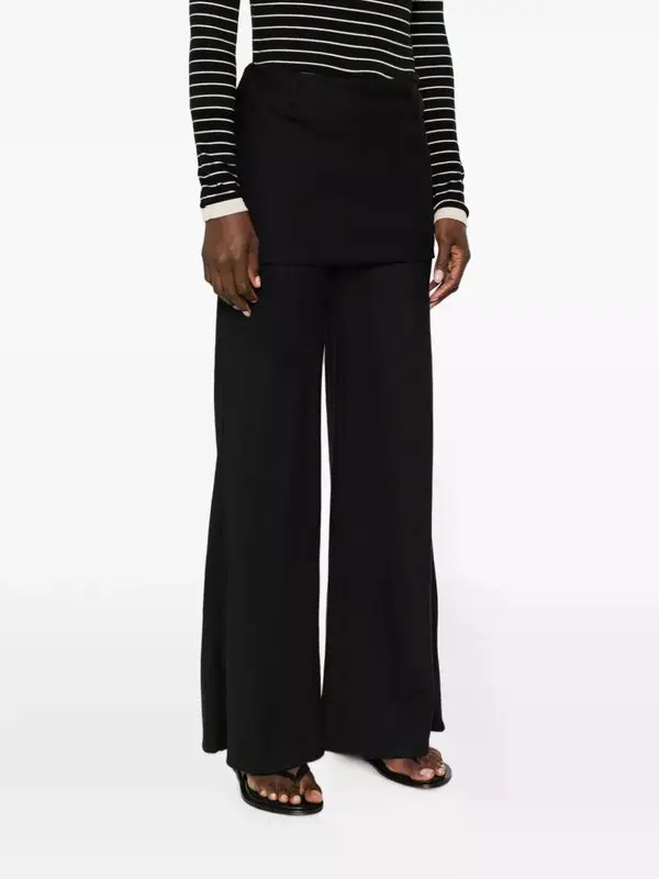 Enza Costa Twill Apron-style Trousers
