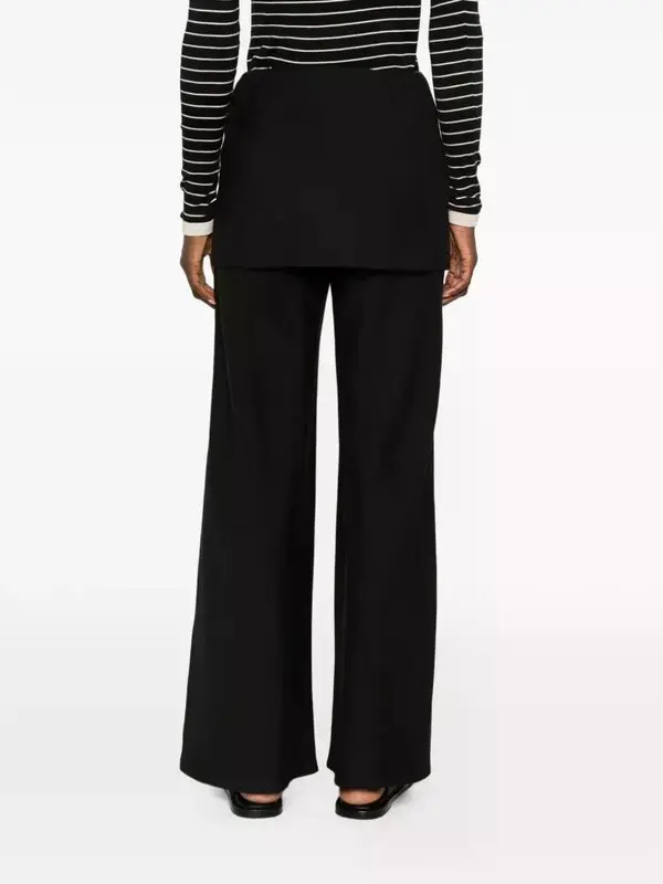 Enza Costa Twill Apron-style Trousers
