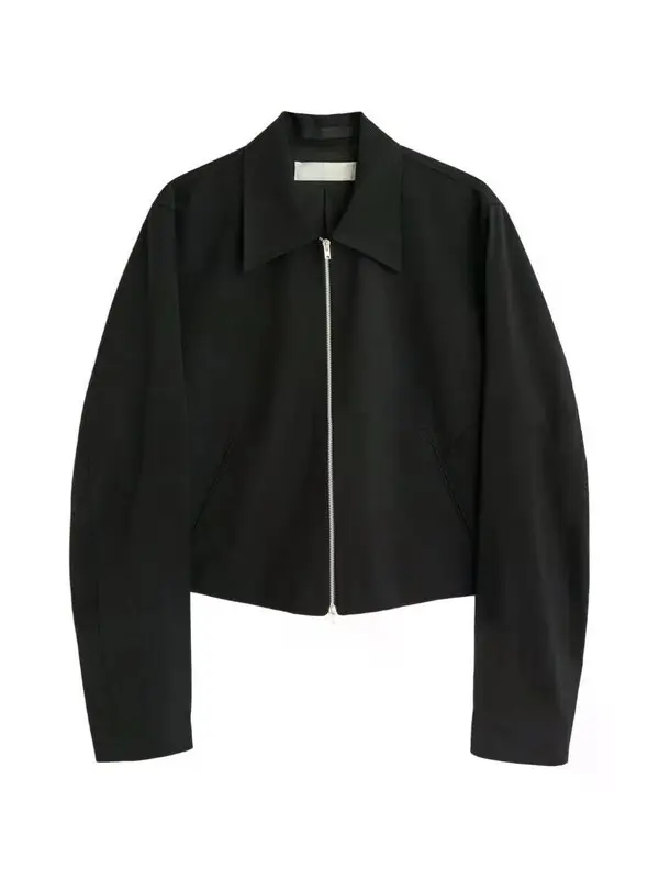 Our Legacy Wool Zip-up Jacket - Black
