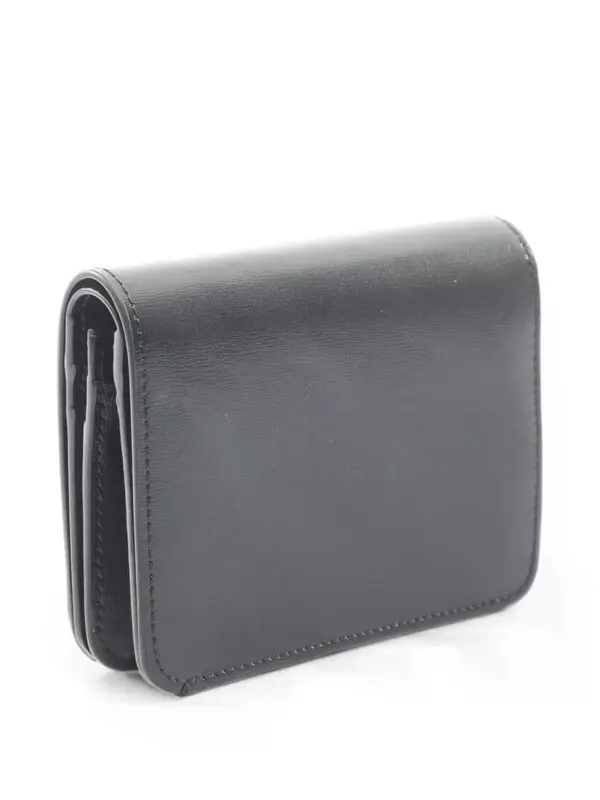 Celine 2010s Triomphe Compact Bi-fold Wallet