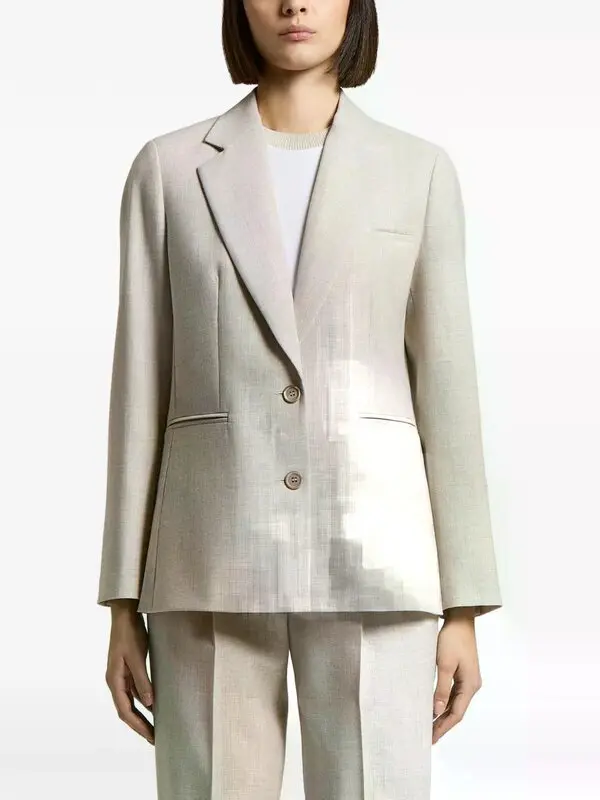Peserico Single-breasted Notched-lapel Jacket
