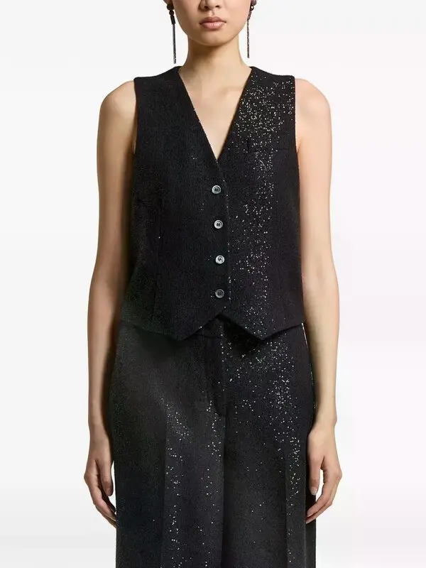 Peserico Sequin-embellished Waistcoat