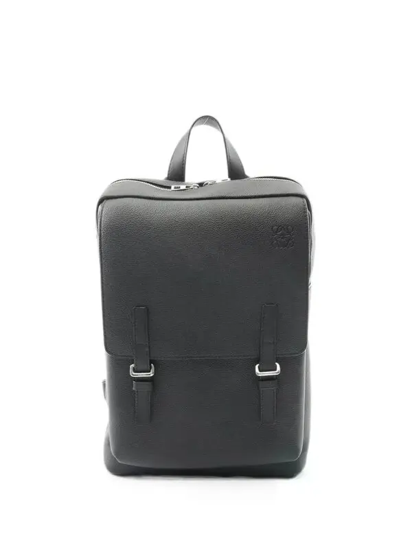 Loewe 2020s Logo-detail Backpack - Black