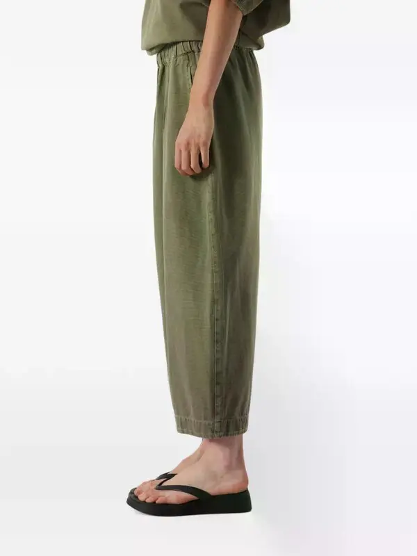 American Vintage Lycaz Pleated Palazzo Pants - Green