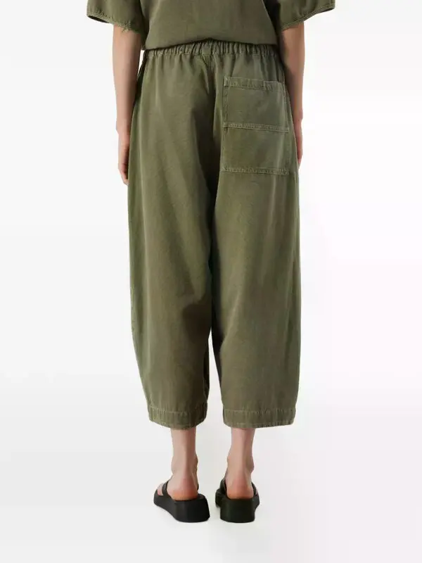 American Vintage Lycaz Pleated Palazzo Pants - Green