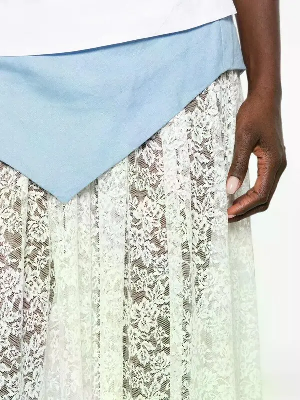 DÔEN Zinnia Lace-knit Skirt