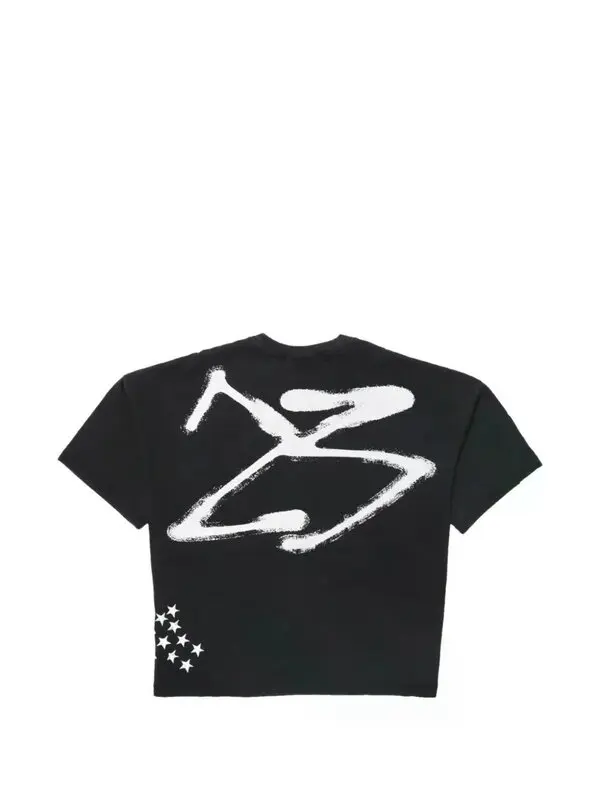 Nike Jordan Star-print T-shirt - Black