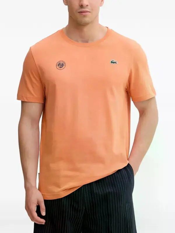 Lacoste Roland-garros Logo-patch T-shirt