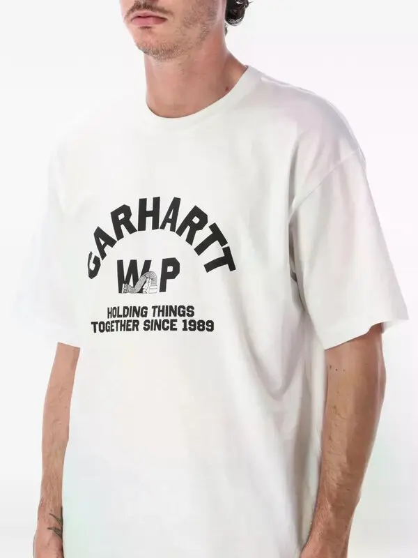 Carhartt Work In Progress Column Logo-print T-shirt