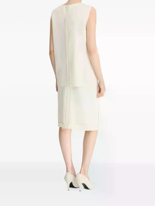 Loulou De Saison Adeli Satin-trimmed Inside-out Top