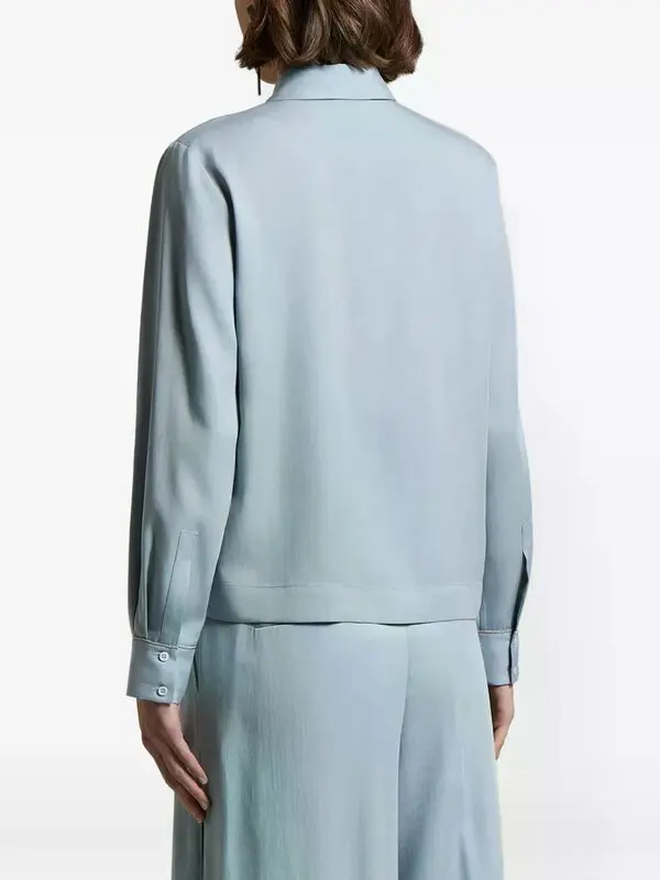 Peserico Point-collar Long-sleeved Shirt