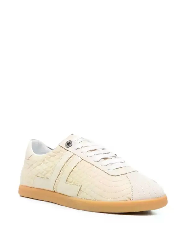 LANVIN Quilted Logo Sneakers